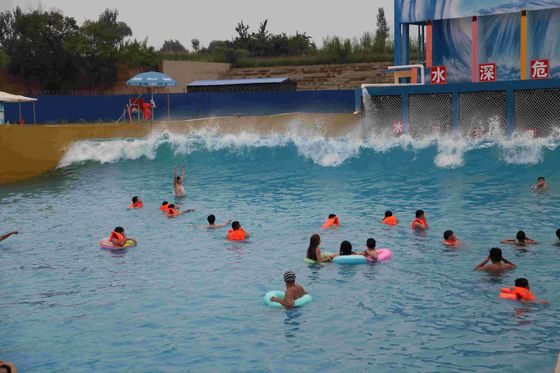 Family Water Park Wave Pool Equipment , Fiberglass Aqua Park Products ...